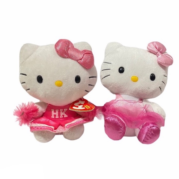 Ty | Toys | Ty Beanie Babies Hello Kitty 2piece Set Cheerleader ...